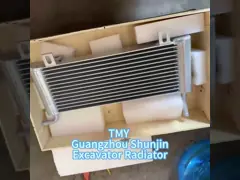 Excavator Cooling System for Yanmar 50 Oil Cooler Radiator