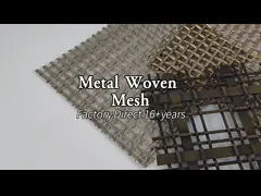 China Aluminum Coiled Wire Fabric (Metal Mesh Drapery) for sale