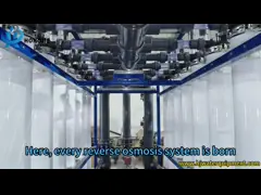 China Auto Flush 16M3/H Industrial Reverse Osmosis System RO Water Purification Machine for sale