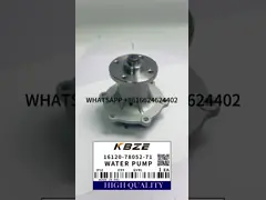 China KBZE BRAND 16120-78052-71 WATER PUMP ASSY REPLACEMENT FOR TOYOTA FORKLIFT for sale