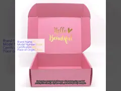 China Custom Corrugated Gift Boxes Airplane Style Box For Hairpin Jewelry And Gift Packaging Hot Stamping And UV Printing Available
Product Introduction for sale