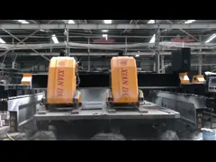 Διπλού δοκού γεφυροειδής μηχανή κοπής και φρεζαρίσματος πέτρας τεσσάρων λεπίδων με διάμετρο λεπίδας 350-600mm και κύριο κινητήρα 15*2/18.5*2kw