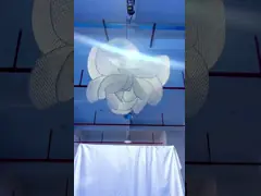 E14 Ceiling Crystal Candle Chandelier Lamp Waterproof Dirt Resistant