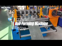 Pre-punch Automatic CZ Purlin Roll Forming Machines