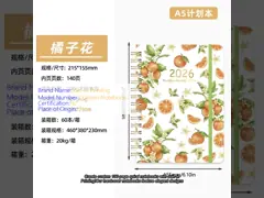 100 Pages Custom Journal Notebook with Made-to-Order Spiral Binding