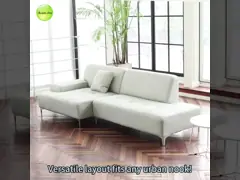 J15 Fabric Modular Set: Versatile Layout, Airy Vibe – Transform Home into a Relaxing Urban Retreat