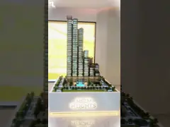 Material de plástico de alta qualidade Modelo em escala arquitetônica