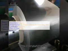 Aluminum Alloy 3105 Aluminum Strip (0.8–1.5mm, PVDF Double Coating) for Exterior Wall Cladding