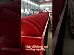 China oem Screw Sand Washing Machine 175 T/h Spiral Sand Washer Sand Washing Plant Manufacture Spiral Sand Washer to motorway,hydropower, building wash, classify, eliminatecontaminants. for sale