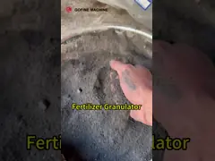 Maschine zum Polieren und Schleifen von organischen Düngemitteln