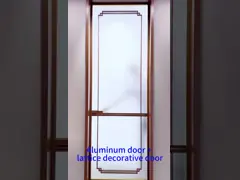 Aluminum good material door