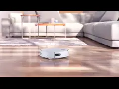 China White Automatic Vacuum Cleaner Robot 7.4V Self Emptying Vacuum 20W With 2000mAH Lithium Battery for sale