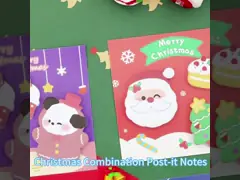 Blocos de Notas Adesivas com Tema de Natal Atacado Combinação para Presentear