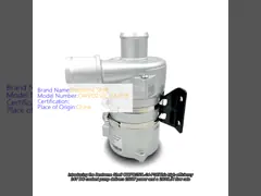 High Efficiency 24V DC Electric Coolant Pump with 250W Rated Power and 2800L/H Flow Rate for Hybrid Bus and Engineering Vehicles