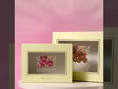 China Bear Gift Box Set Cute Cartoon Window Packaging Transparent Peek Through Design Birthday Celebration Gift Solution for sale