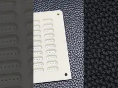 China Alumina Ceramic Custom Component High Precision Multi-Hole Plate for sale