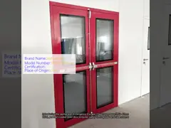 Emergency Escape Safety Double Thickness 42mm Cleanroom Door