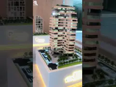 Architectural Scale Model High Fidelity Industrial Park Showcase for Precise Zone Planning & Real Estate Insights