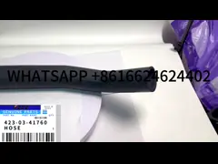 China KBZE 423-03-41760 4230341760 KOMATSU WA380-6 WHEEL LOADER RADIATOR HOSE FITS S6D107E-1 ENGINE for sale