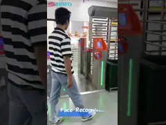 중국 RFID IC ID 카드 리더와 함께 하이 엔드 보안 보행자 속도 게이트 턴스틸 판매용