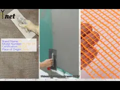 Alkali Resistant Fiberglass Net High Strength Fiberglass Wall Meshes 145g Wire Orange Roll Tape