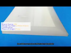 China DEK SMT Printer Squeegee Assembly 170mm 60° Angle with 15mm Metal Overhang for PCB Manufacturing for sale
