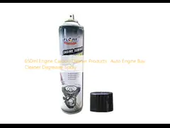 China 650ml Engine Carbon Cleaner Products  , Auto Engine Bay Cleaner Degreaser Spray for sale
