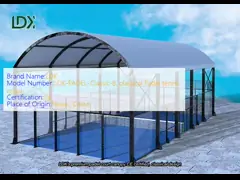 Premium Padel Court Roof Canopy for Professional Sports Facilities