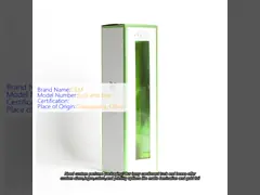 China Rectangle Slotted Ivory Cardboard Box For Perfume Bottle Packaging Custom Printed for sale