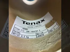 View Toho Tenax-J STS40 24K carbon fiber yarn (Toho Tenax 24K carbon fiber filament) Demo