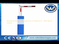 China Remote Fan Motor Traffic Gate Arms For Parking  Lot , Traffic Barrier Systems for sale