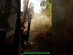 Portable Water Well Drilling Rig Hydraulic Water Well Drilling Equipment Deep Water Drilling Machine