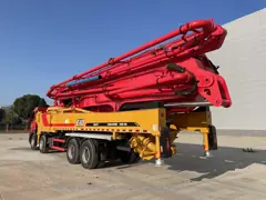 View 2021 Used Concrete Pump Truck with 62m Boom and Volvo Chassis for High Efficiency Pumping Demo
