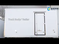 China Fiberglass  Foton Electric Gear Box Truck Trailer Vehicle Lorry Mini Cargo Van for sale