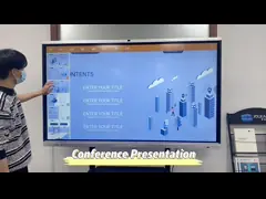 China CH 55 65 75 85 98 110inch 450nits 4K LCD Display Smart Interactive Whiteboard Panel Digital Touch Screen Board for School for sale