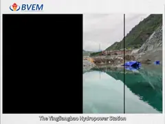 Vibroflot di elevata efficienza elettrica per il miglioramento del terreno BJV130E-426