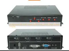 Профессиональный 4K UHD видеопроцессор для многоэкранного дисплея