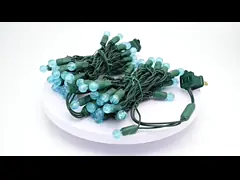 Green line LED light string