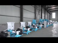 China 500kg/h fish feed pellet machine fish feed pelleting machine  floating fish feed pellet machine wet pet food production line	  for low price for sale