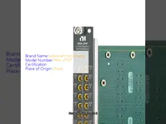 PXIe-2747 RF Multiplexer Switch Module 30V With Dual 8x1 Configuration For 2.7GHz Routing