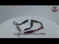 China OEM TPU Zipper Puller 56×8mm with 3D Raised Logo - 15kg Tensile Strength for Outdoor Gear for sale