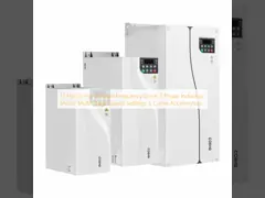 15 Hp 25 Hp Variable Frequency Drive 3 Phase Induction Motor Multi Stage Speed Settings S Curve Acceleration