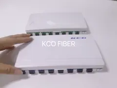 8 cores 8fo indoor fiber optic terminal box face plate SC APC UPC