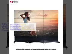 China LED Commercial Wall Display , Infrared Remote Control Narrow Bezel Video Wall for sale