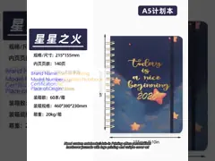 Note Taking with Custom Journal Notebook Personalization Option Custom Cover Art and Paper