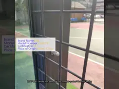 Padel Equipment with Lighting, Fence Netting and Glass Wall System