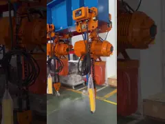 China Compact Design Electric Chain Hoist for Low-Ceilinged Spaces and Dense I-Beam Rails for Lifting for sale