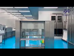 Cina Manutenzione ordinaria semplificata con finestra di trasferimento per camera bianca in acciaio inossidabile Sostituire prontamente le lampade UV in vendita