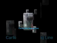 carton soaking producton line equipment