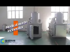 China Trash Solid Waste Management To Energy Garbage Disposal Incinerator For Medical Waste for sale